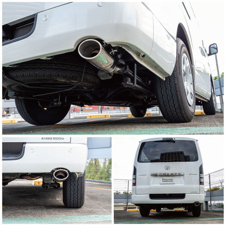 日本代購代標第一品牌【樂淘letao】－200系 ハイエース DX/GL 7型迄OK マフラーカッター オーバル/ステンレス